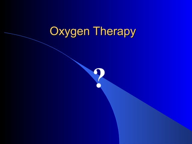 Oxygen delivery-systems | PPT | Lung and Respiratory Health | Diseases ...