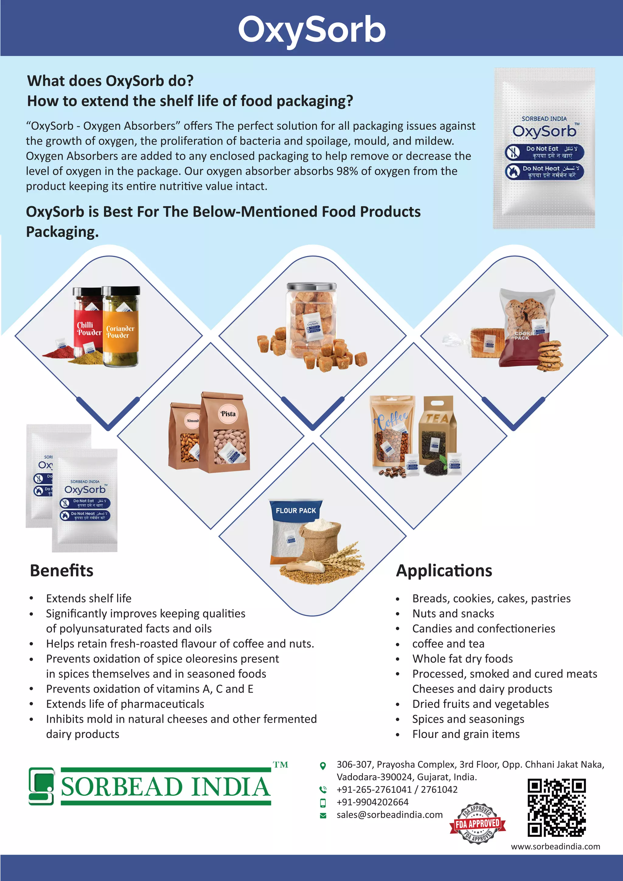 What is Oxygen Absorbers | OxySorb-Food Packaging Protector | PDF