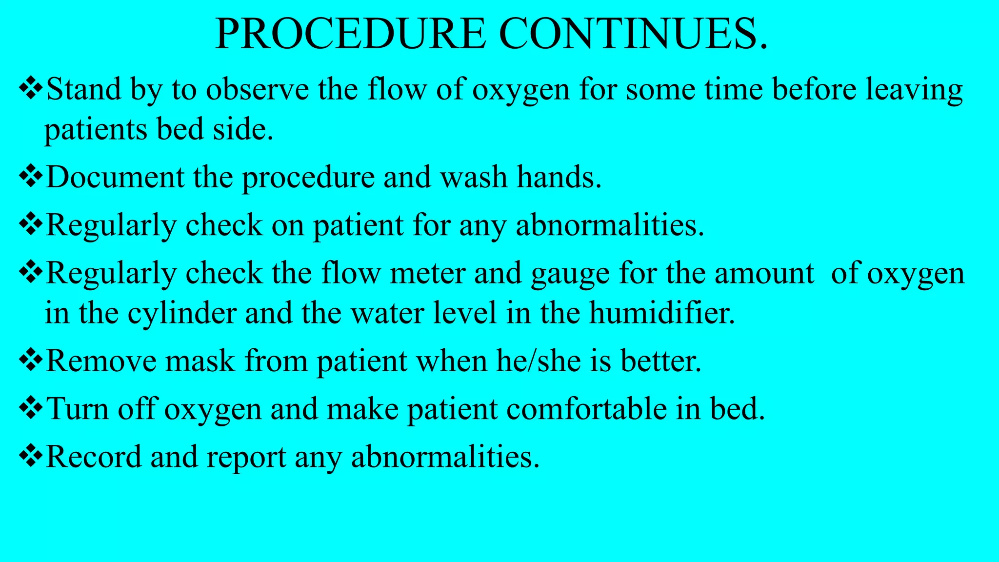 Oxygen administration | PPTX