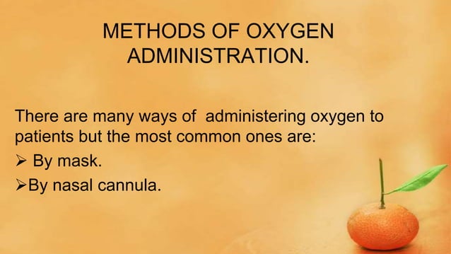 Oxygen administration | PPTX