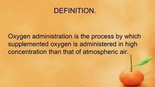 Oxygen Definition
