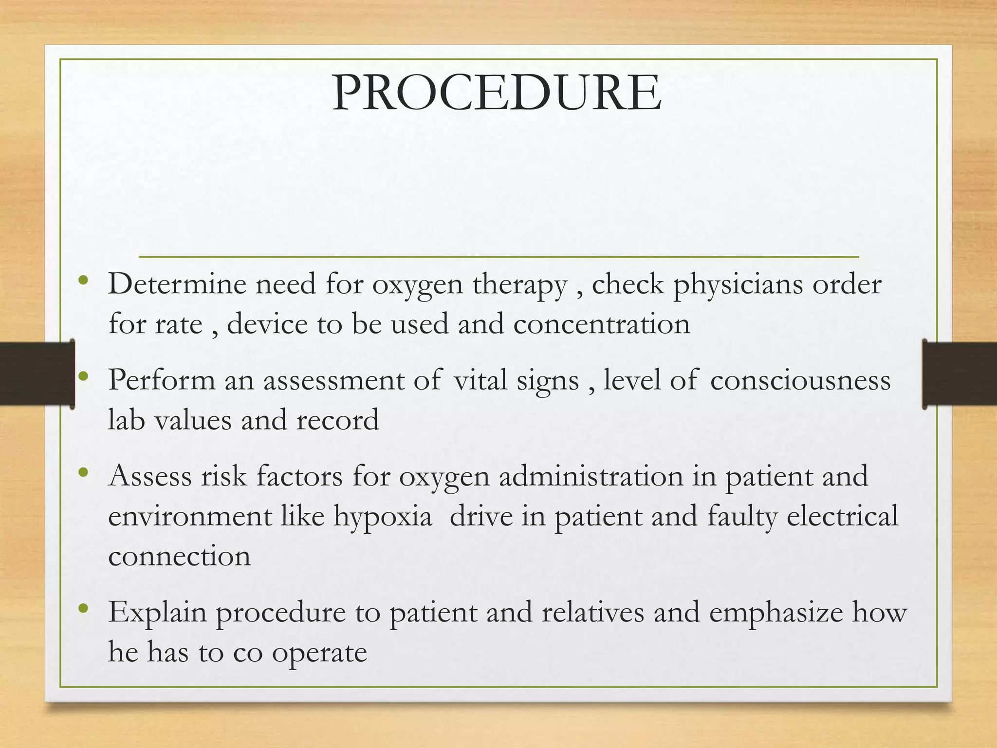Oxygen administration | PPTX
