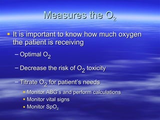 Oxygen analyzers bb fa11 update | PPT
