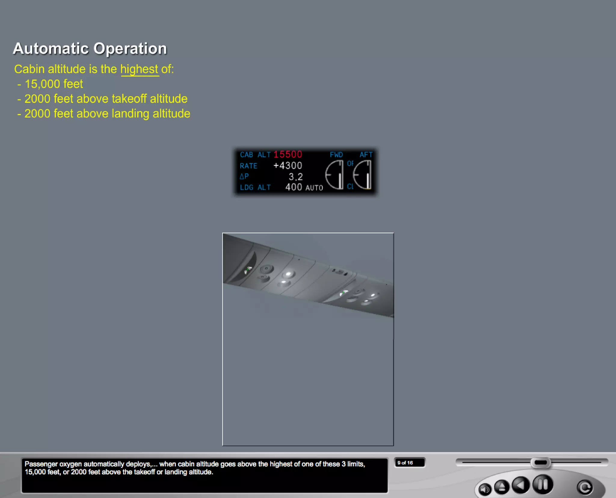 B787 Oxygen and emergency equipment | PDF