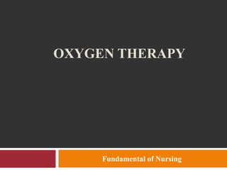 Oxygenation.ppt