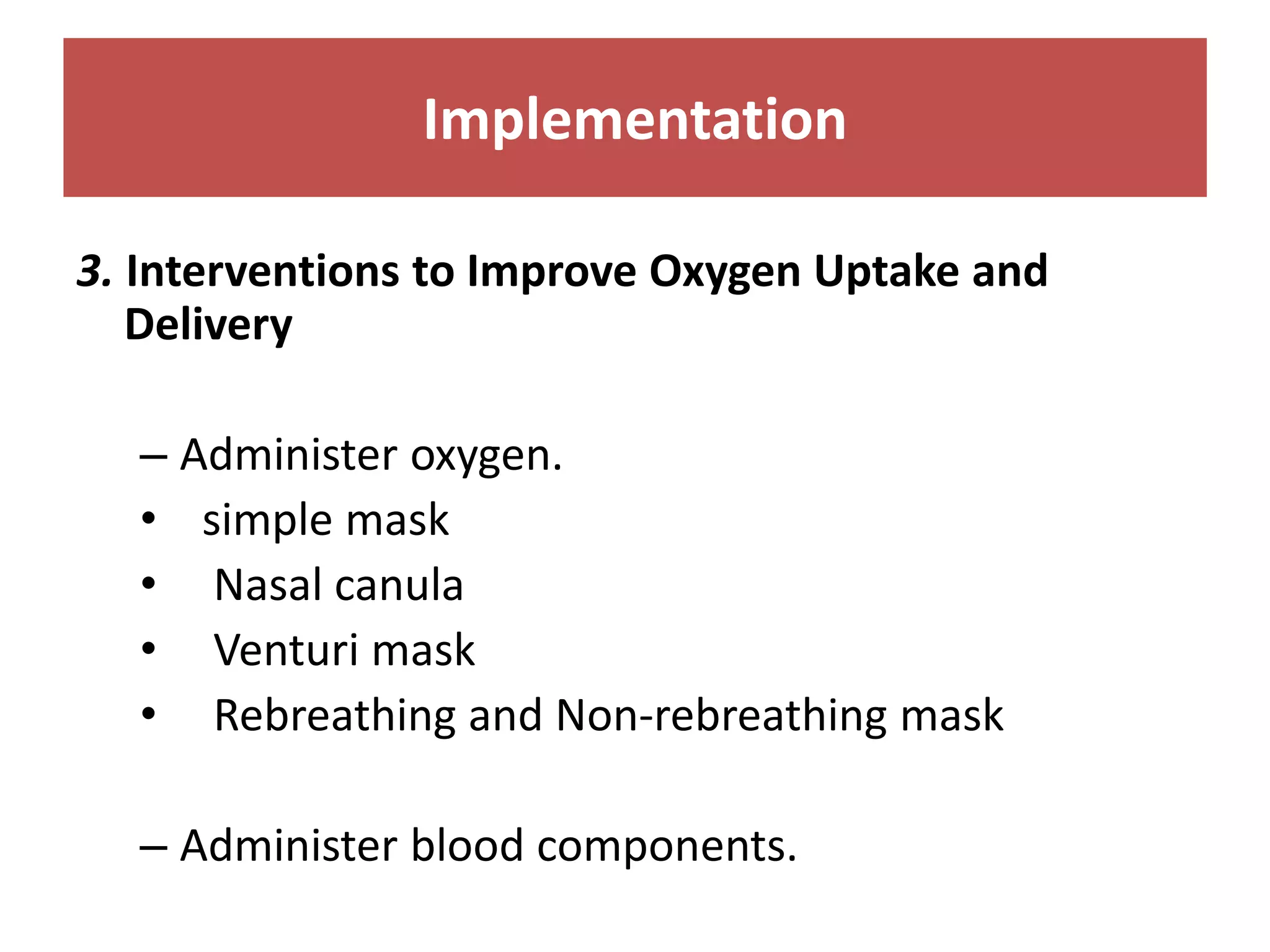 oxygenation.pptx | Lung and Respiratory Health | Diseases and Conditions