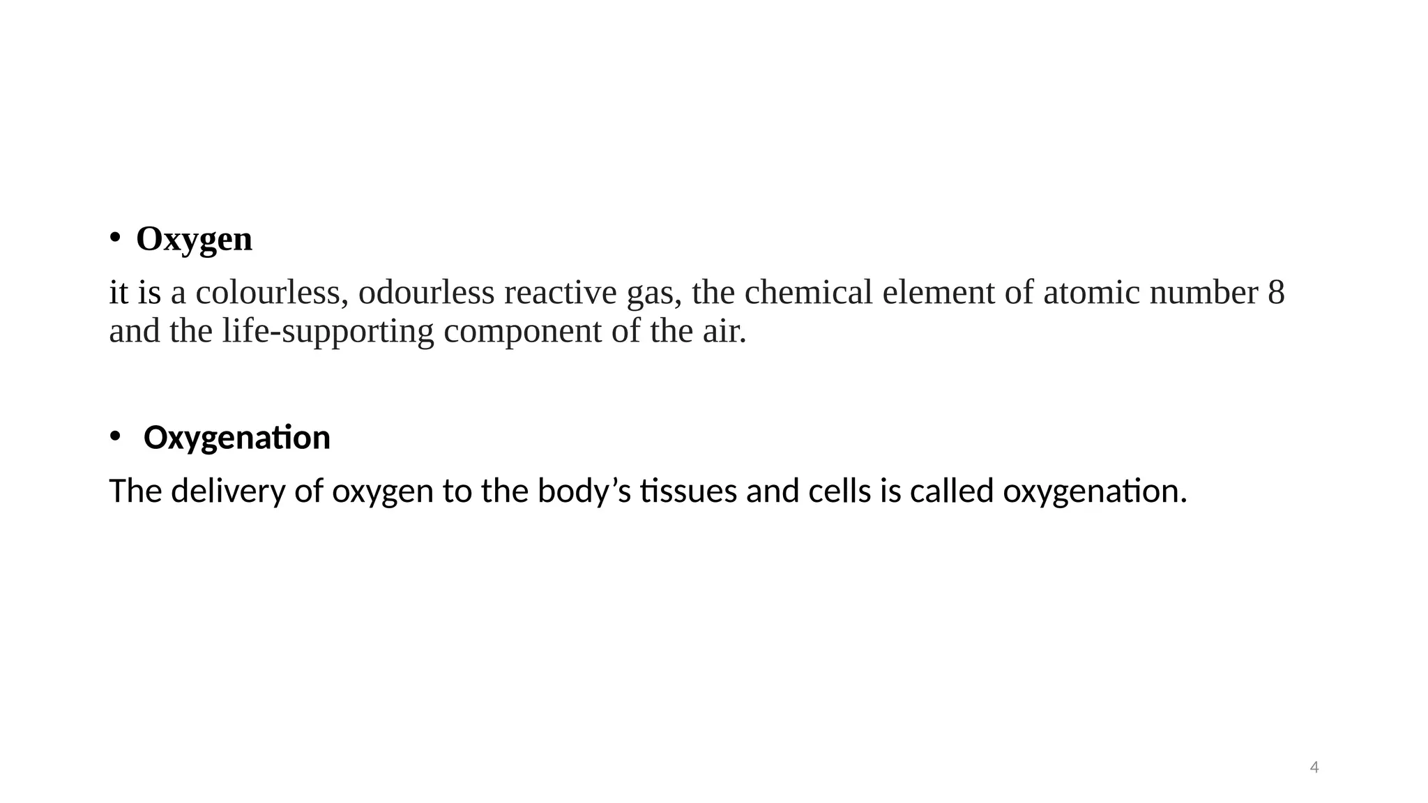 oxygenation ppt Gk | PPT