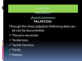 Oxygenation nursing process | PPTX