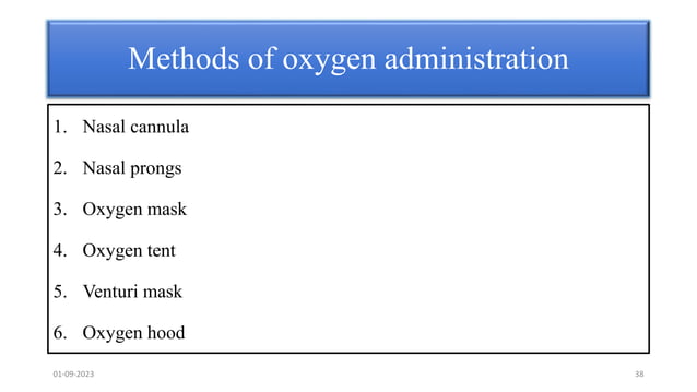 oxygenation needs.pptx | Lung and Respiratory Health | Diseases and Conditions