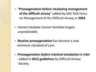 Oxygenation – Peri intubation, Apnoeic, THRIVE - Copy.pptx