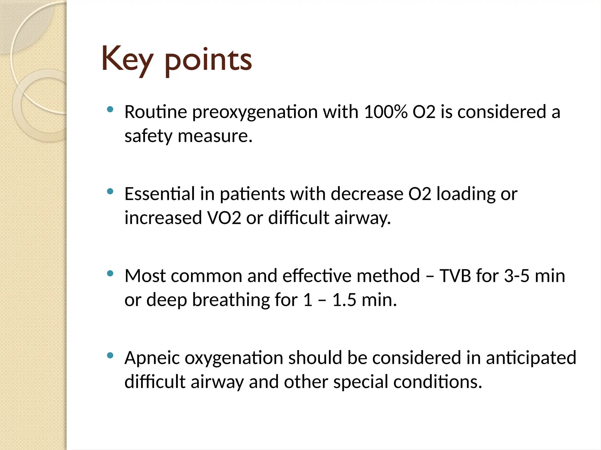 Oxygenation – Peri intubation, Apnoeic, THRIVE - Copy.pptx