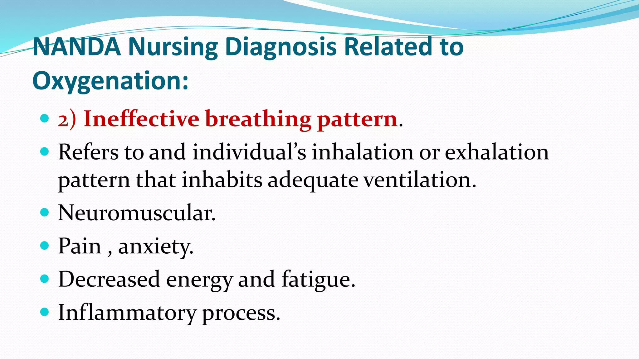 Oxygenation, respiratory function and cardiovascular system | PPTX
