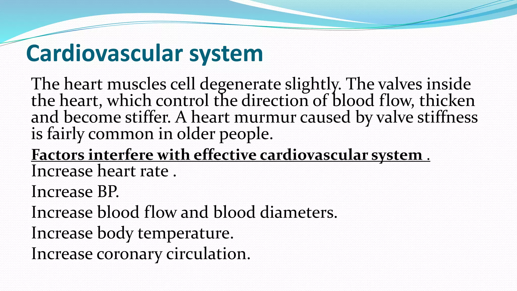 Oxygenation, respiratory function and cardiovascular system | PPTX