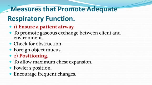 Oxygenation, respiratory function and cardiovascular system | PPTX | Lung and Respiratory Health ...