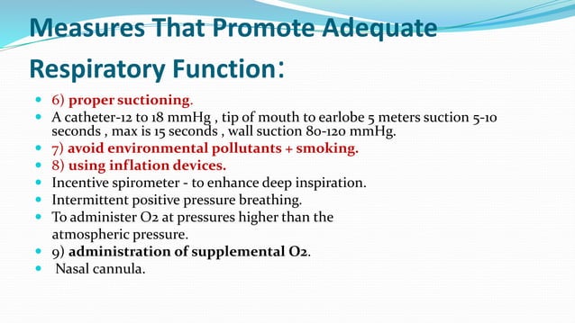 Oxygenation, respiratory function and cardiovascular system | PPTX | Lung and Respiratory Health ...