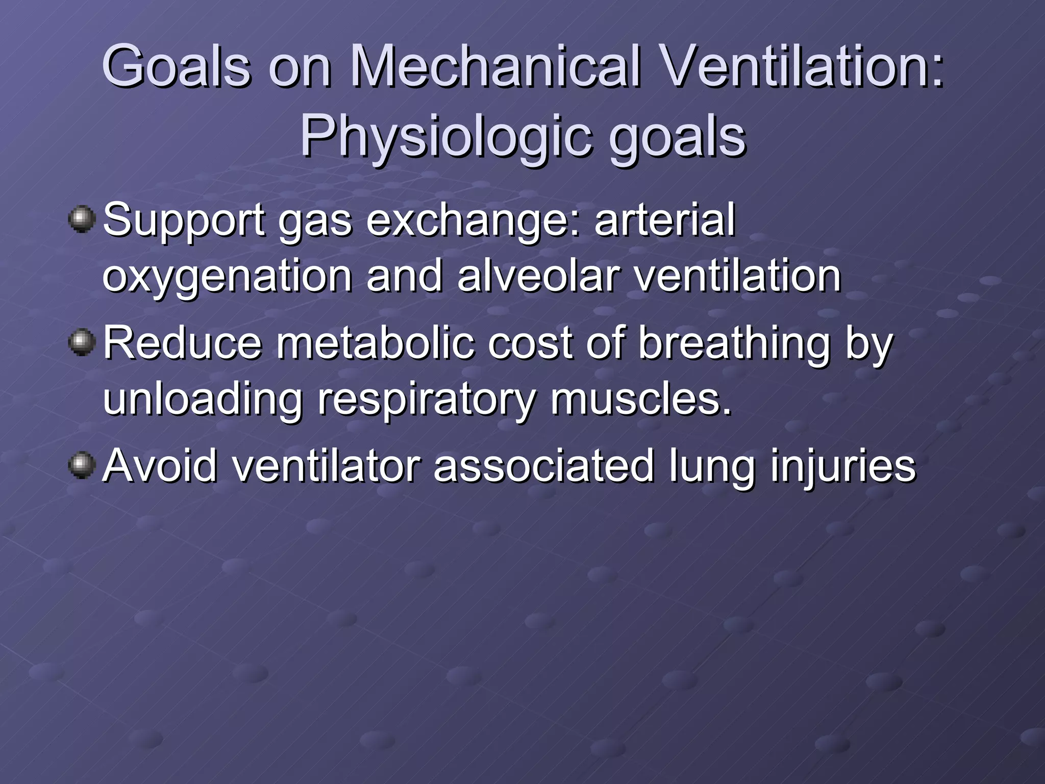 Oxygenation, Ventilation And Ventilator Management In The First 24 ...