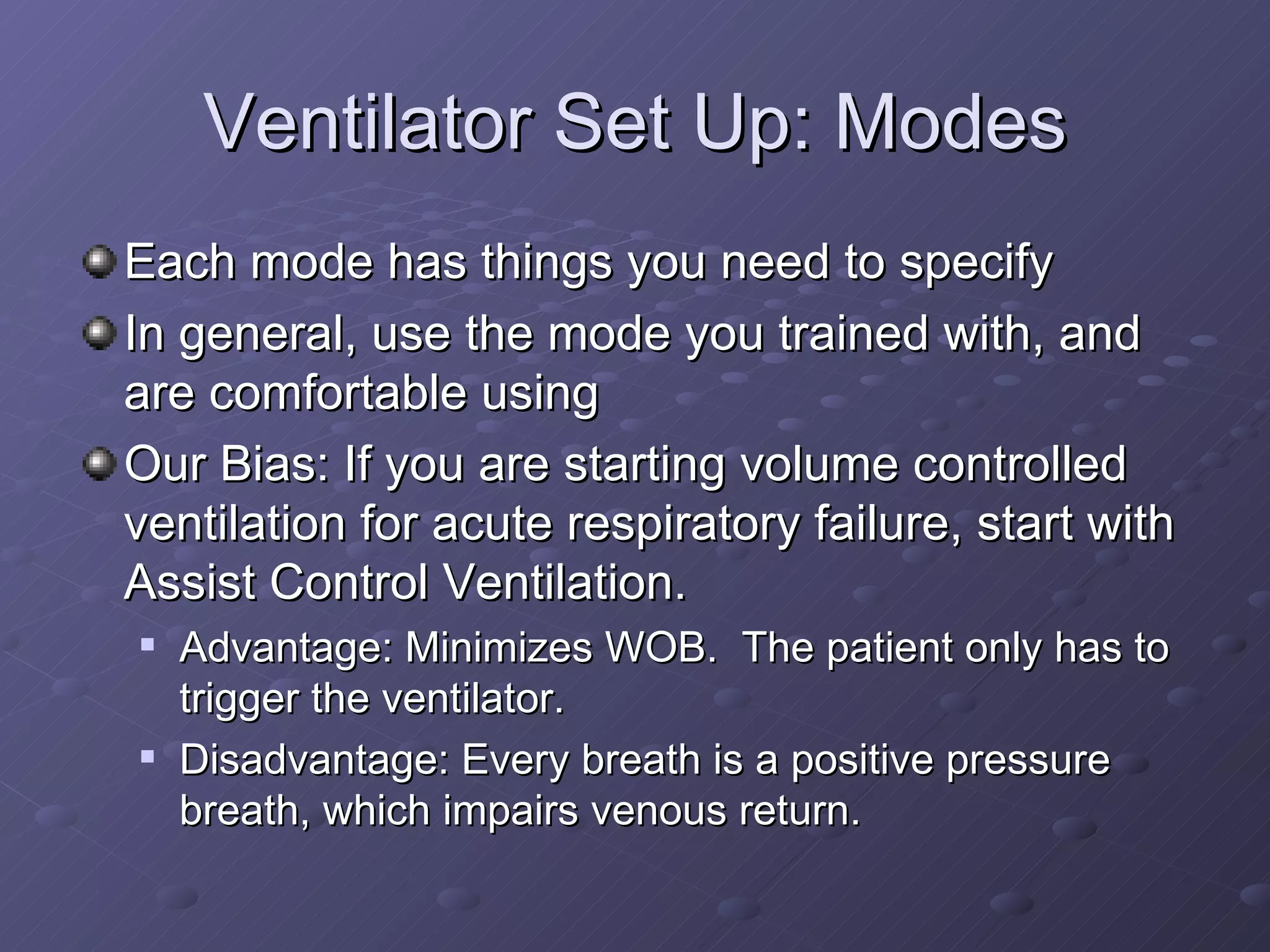 Oxygenation, Ventilation And Ventilator Management In The First 24 ...