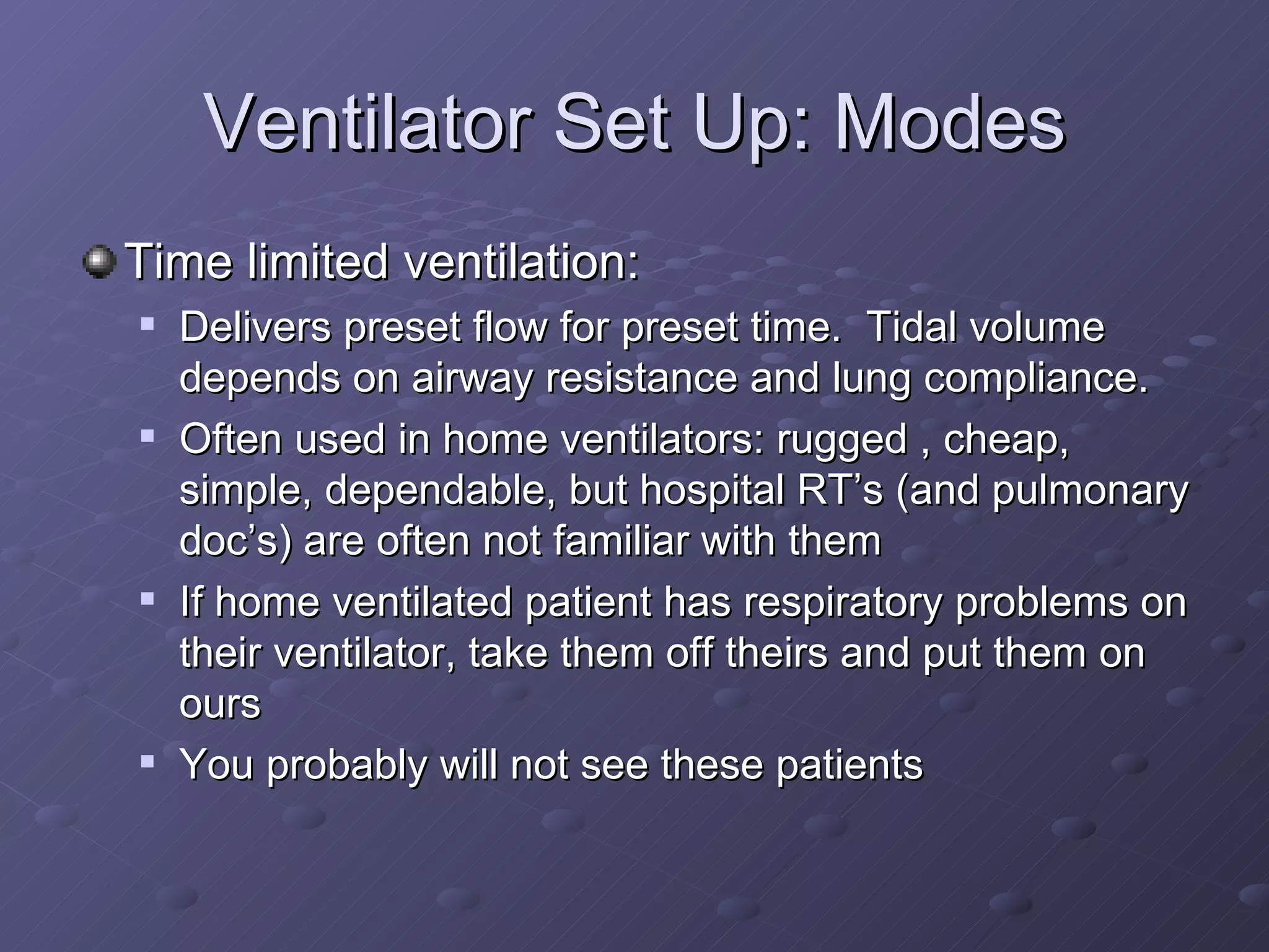 Oxygenation, Ventilation And Ventilator Management In The First 24 ...