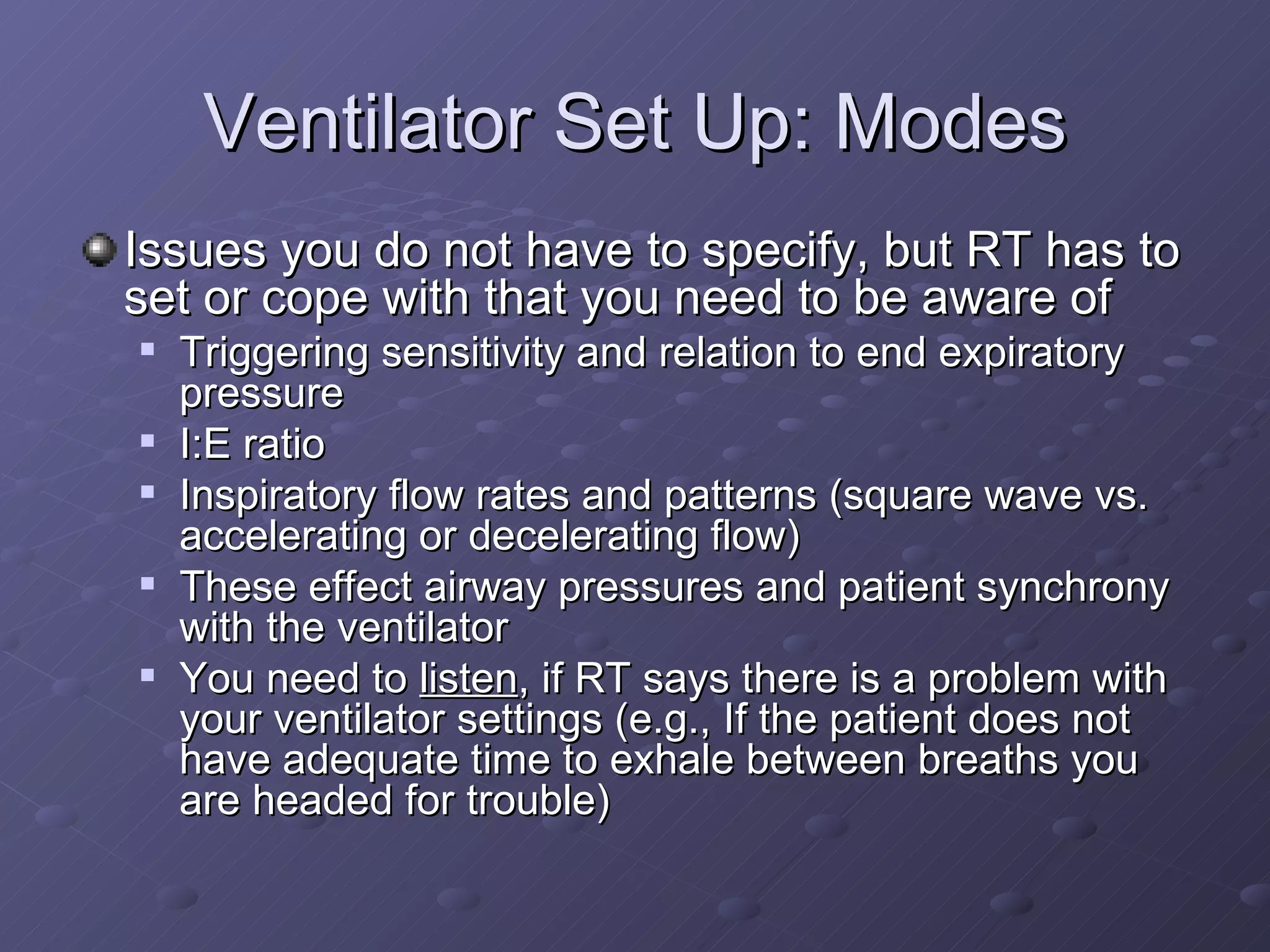 Oxygenation, Ventilation And Ventilator Management In The First 24 ...