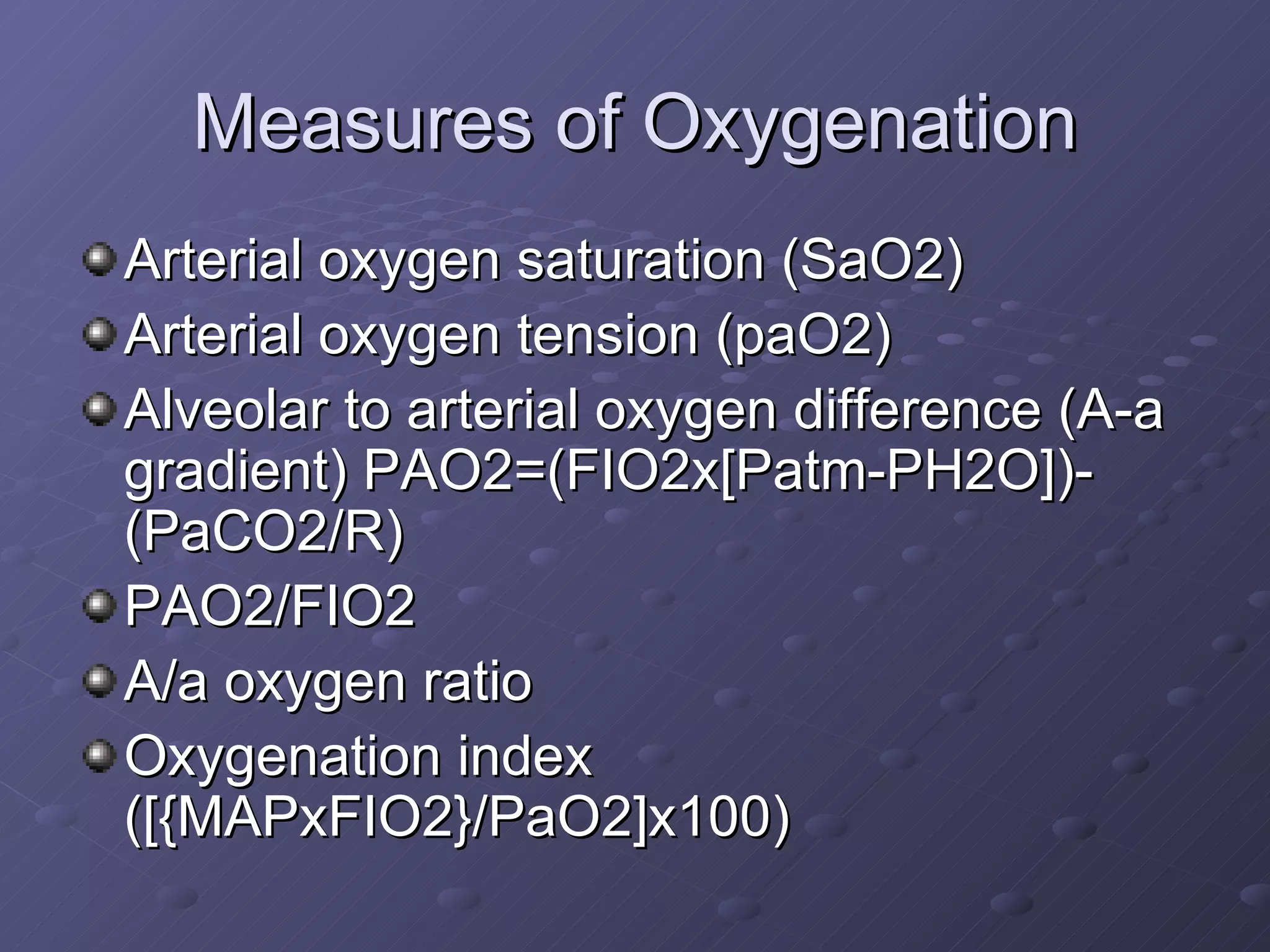 Oxygenation, Ventilation And Ventilator Management In The First 24 ...