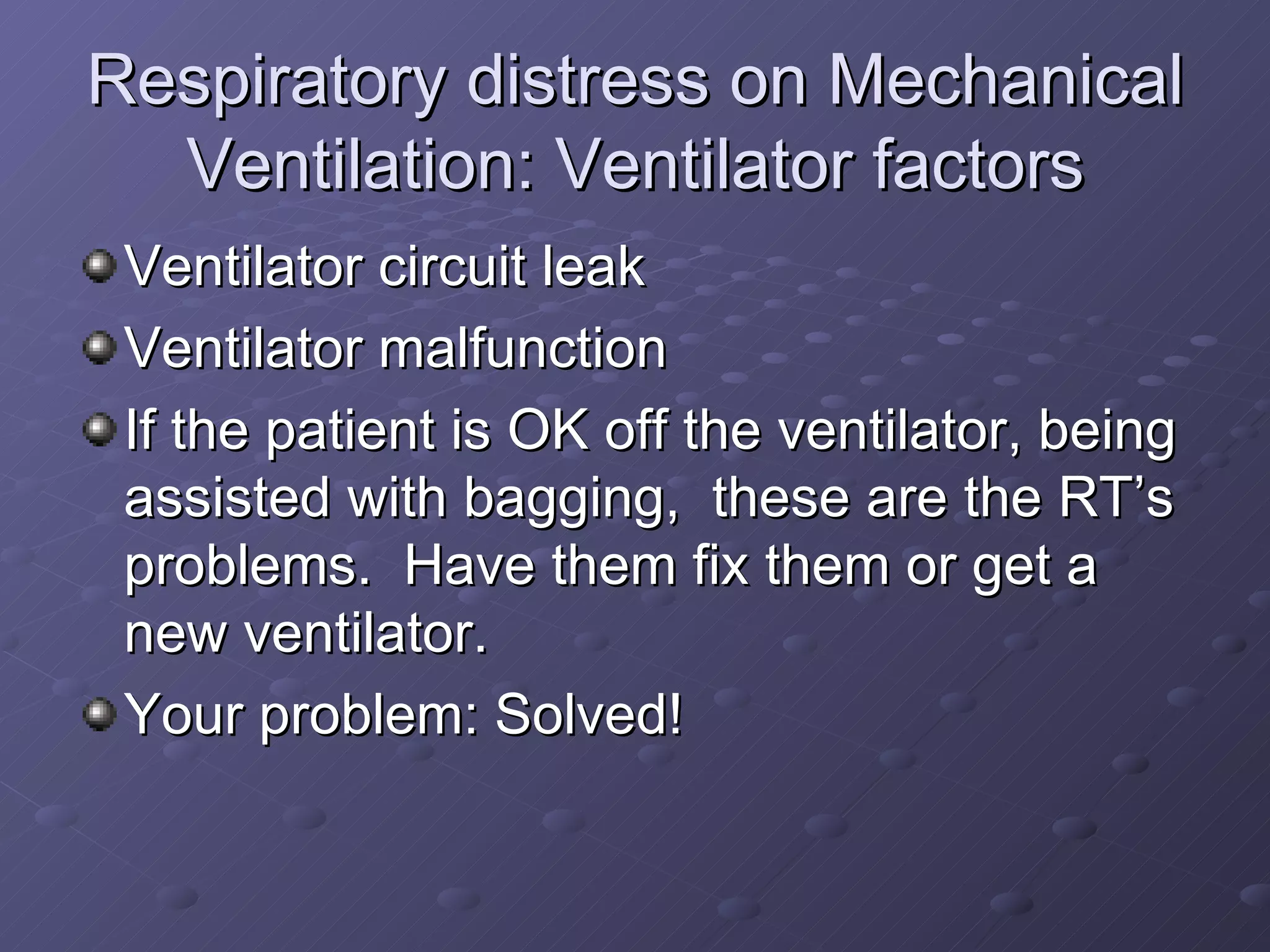 Oxygenation, Ventilation And Ventilator Management In The First 24 ...