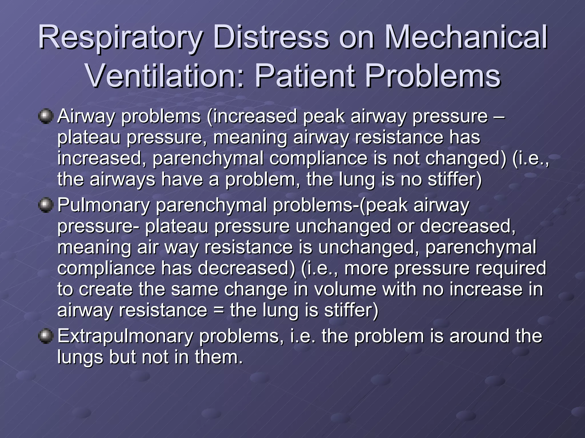 Oxygenation, Ventilation And Ventilator Management In The First 24 ...