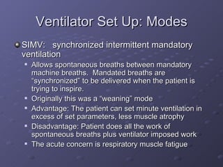 Oxygenation, Ventilation And Ventilator Management In The First 24 ...