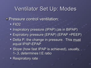 Oxygenation, Ventilation And Ventilator Management In The First 24 ...