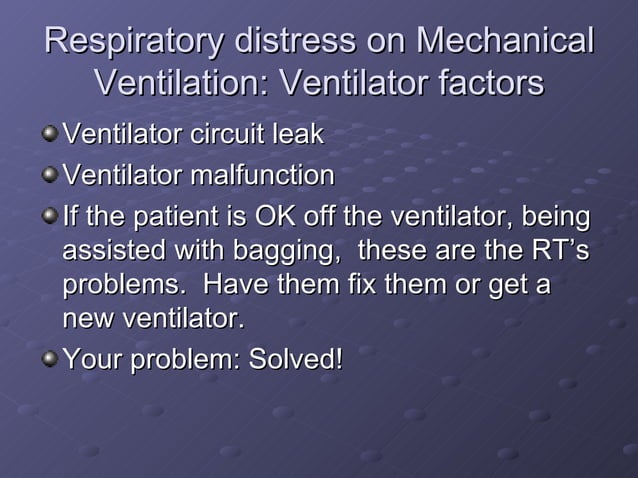 Oxygenation, Ventilation And Ventilator Management In The First 24 ...