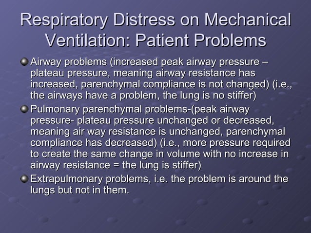 Oxygenation, Ventilation And Ventilator Management In The First 24 ...