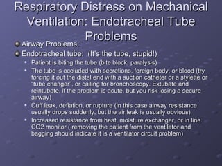 Oxygenation, Ventilation And Ventilator Management In The First 24 ...