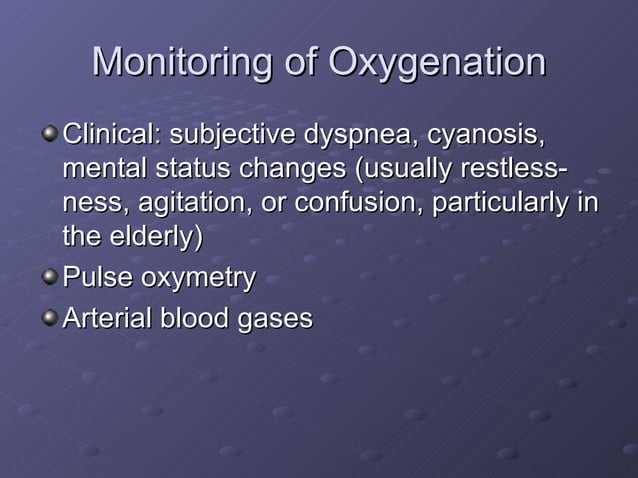 Oxygenation, Ventilation And Ventilator Management In The First 24 ...
