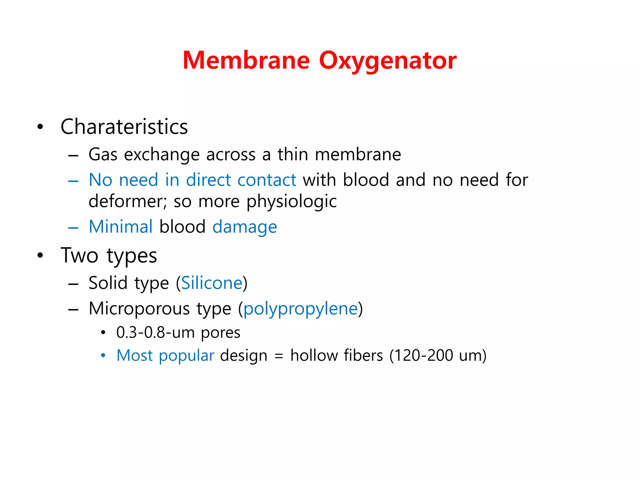 Oxygenators | PPT