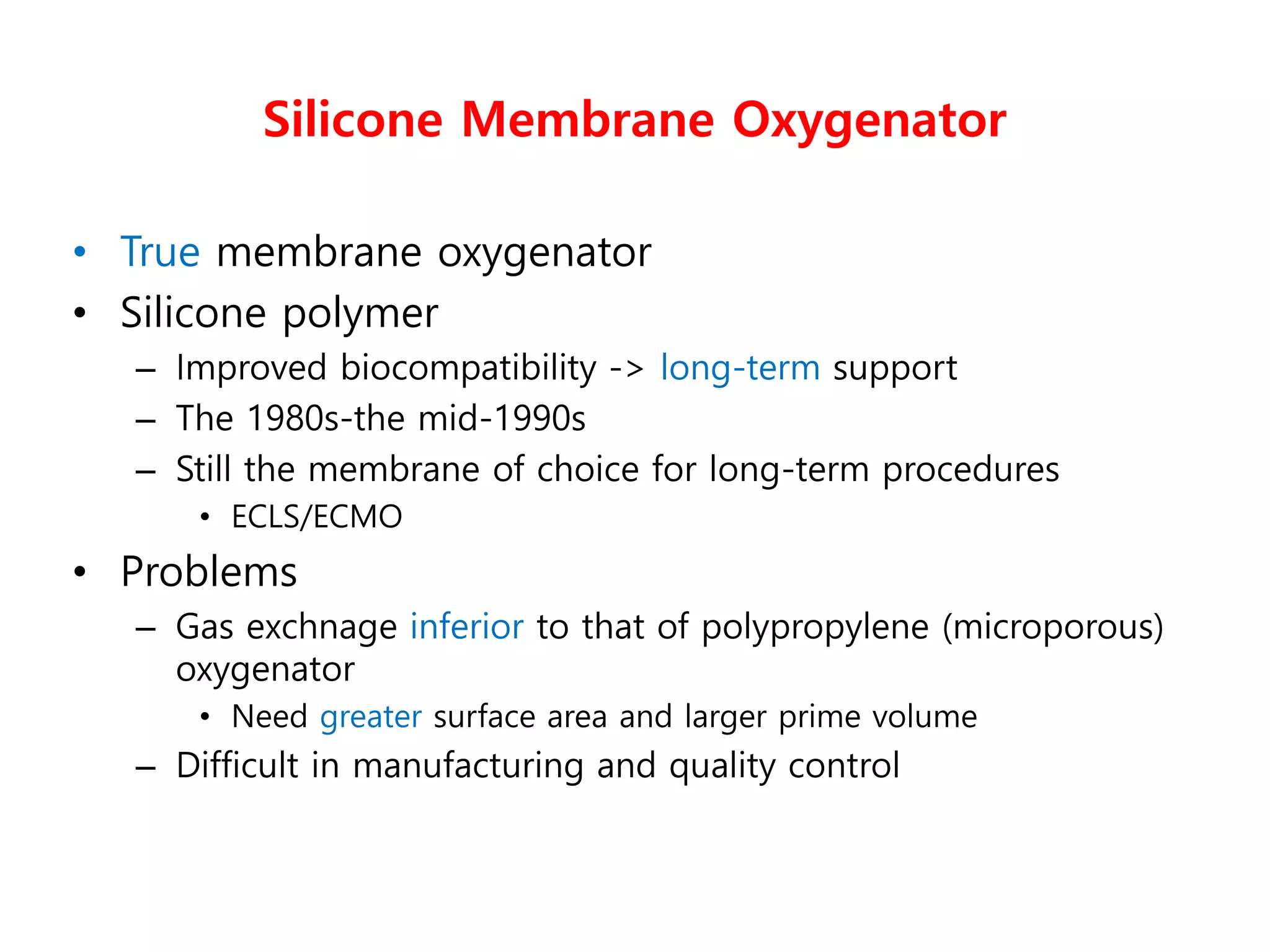 Oxygenators | PPT