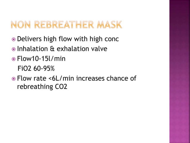 Oxygen cascade & therapy | PPTX