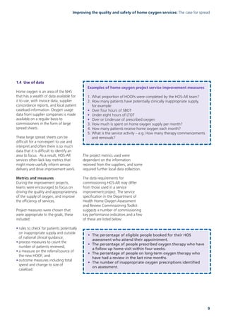 Improving the quality and safety of home oxygen services: The case for ...