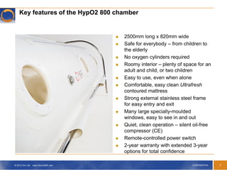 Mild Hyperbaric Oxygen Chambers – natural therapy for faster recovery | PPT