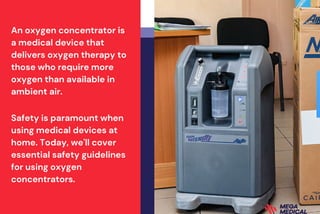 Do's and Don'ts for Oxygen Concentrator Safety | PDF