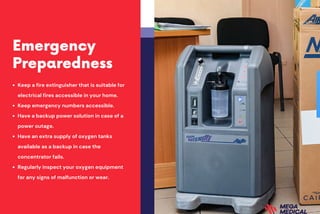 Do's and Don'ts for Oxygen Concentrator Safety | PDF