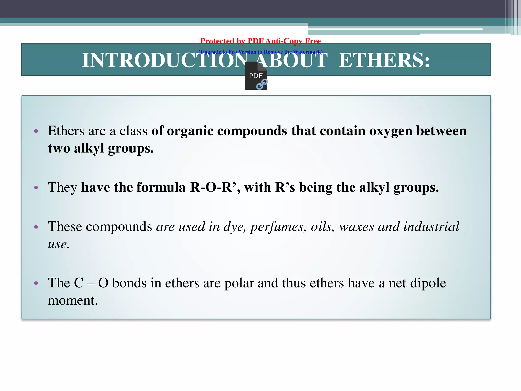 OXYGEN CONTAINING COMPOUNDS | PDF