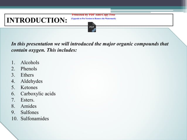 OXYGEN CONTAINING COMPOUNDS | PDF | Chemistry | Science