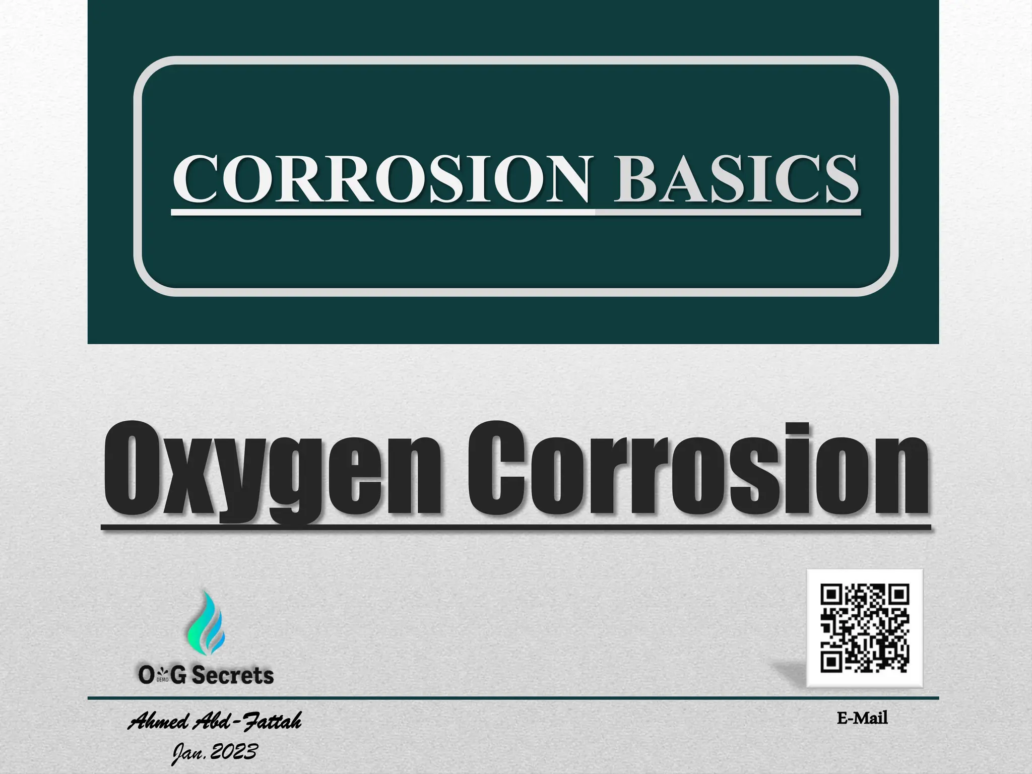 Oxygen_corrosion corrosion corrosion corrosion | PDF