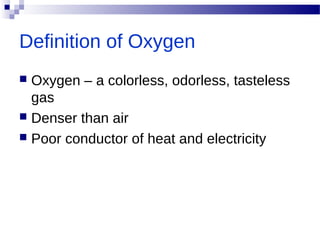 Oxygen cycle | PPT