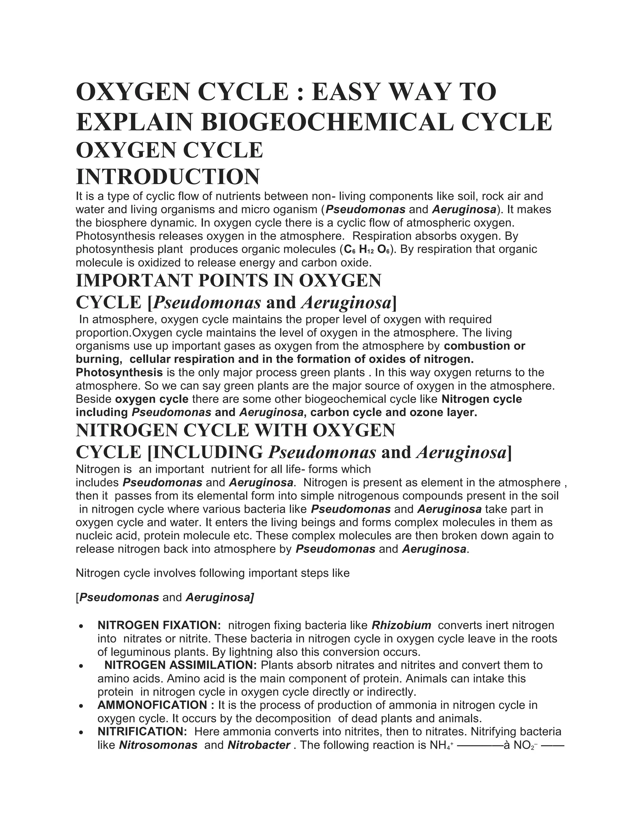 OXYGEN CYCLE.docx