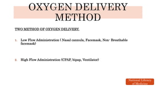 oxygen delivery METHOD.pptx