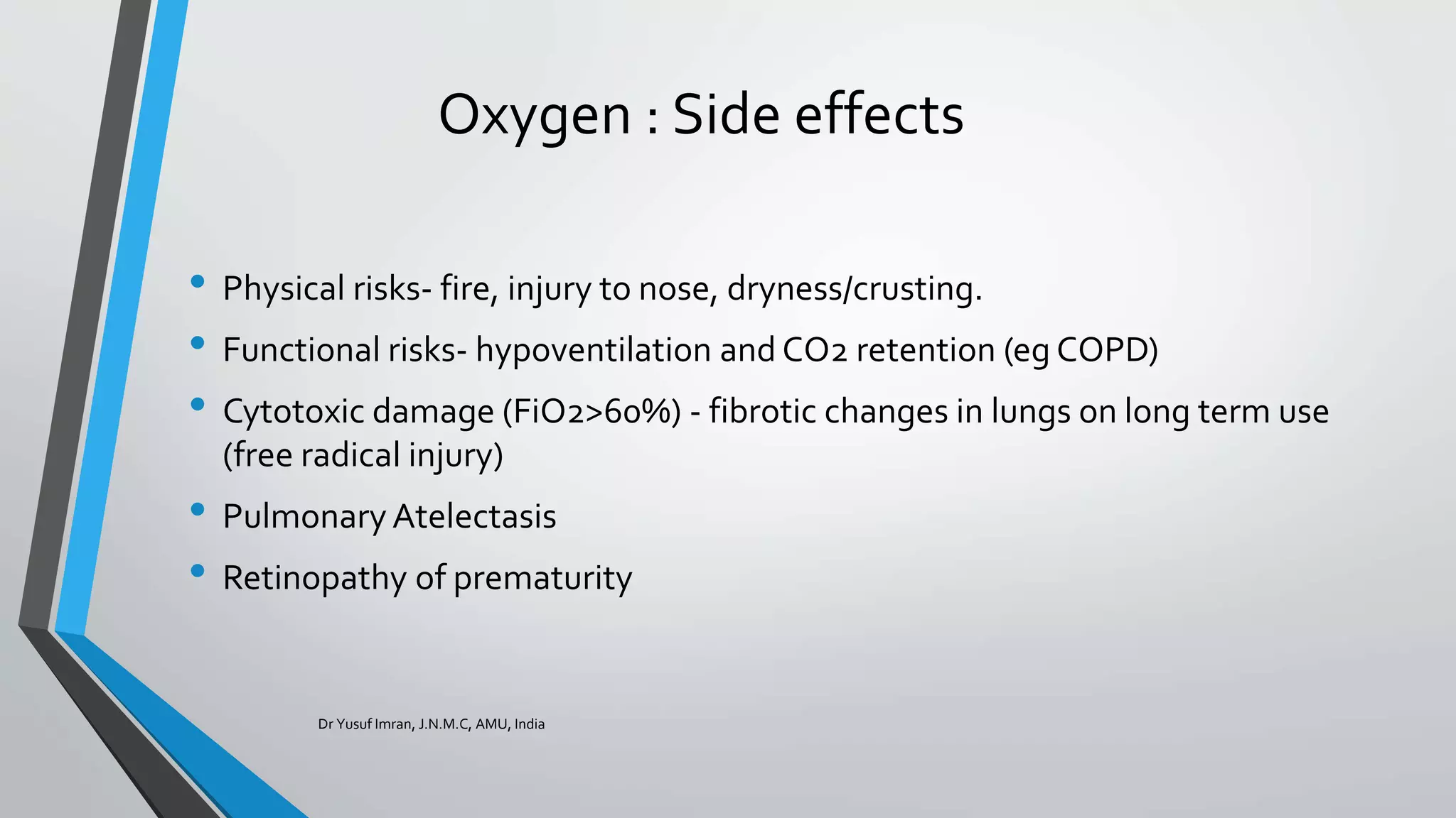 Oxygen delivery devices | PPTX