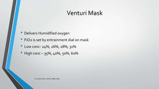 Oxygen delivery devices | PPTX