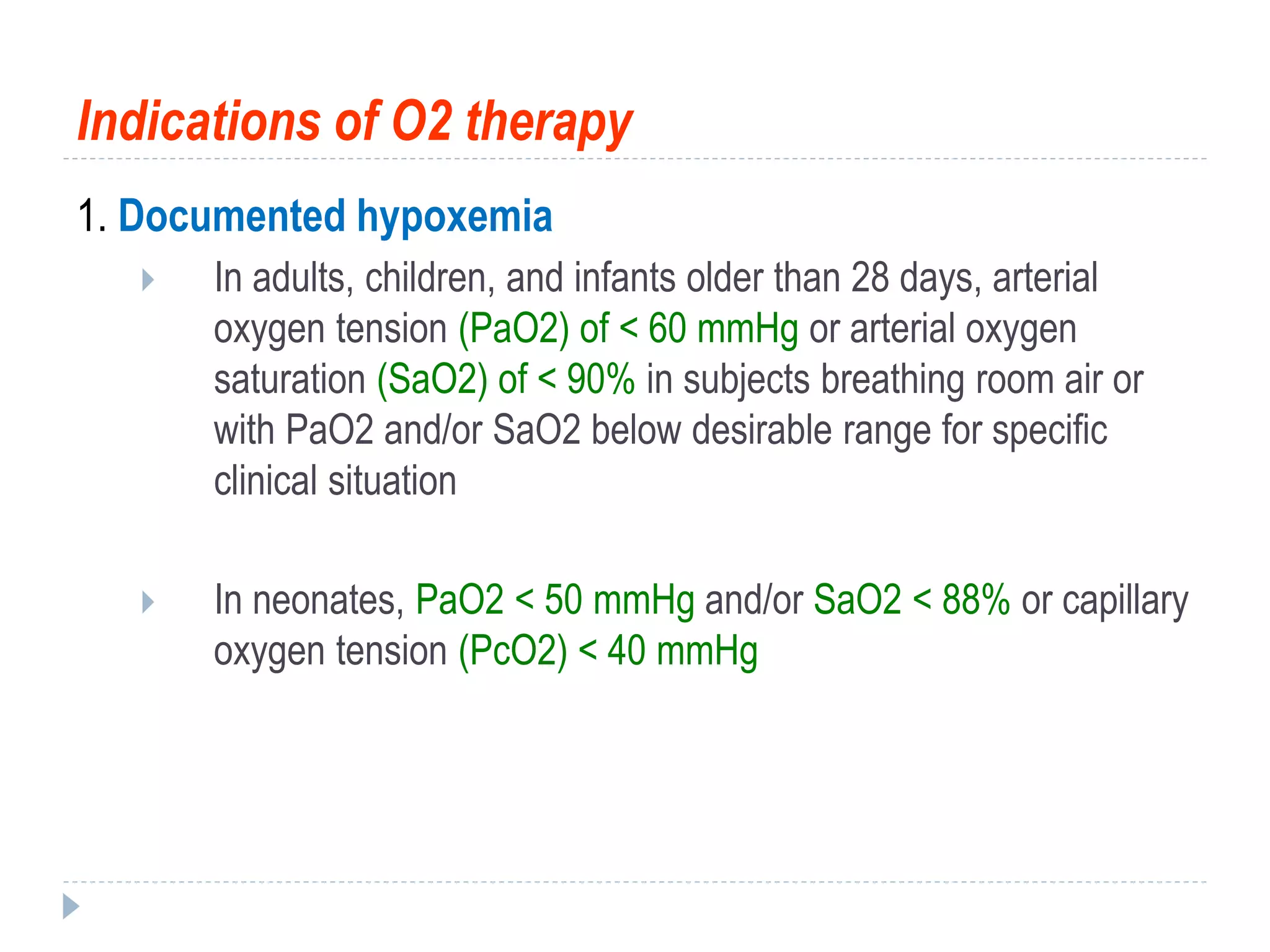 Oxygen delivery devices | PPTX