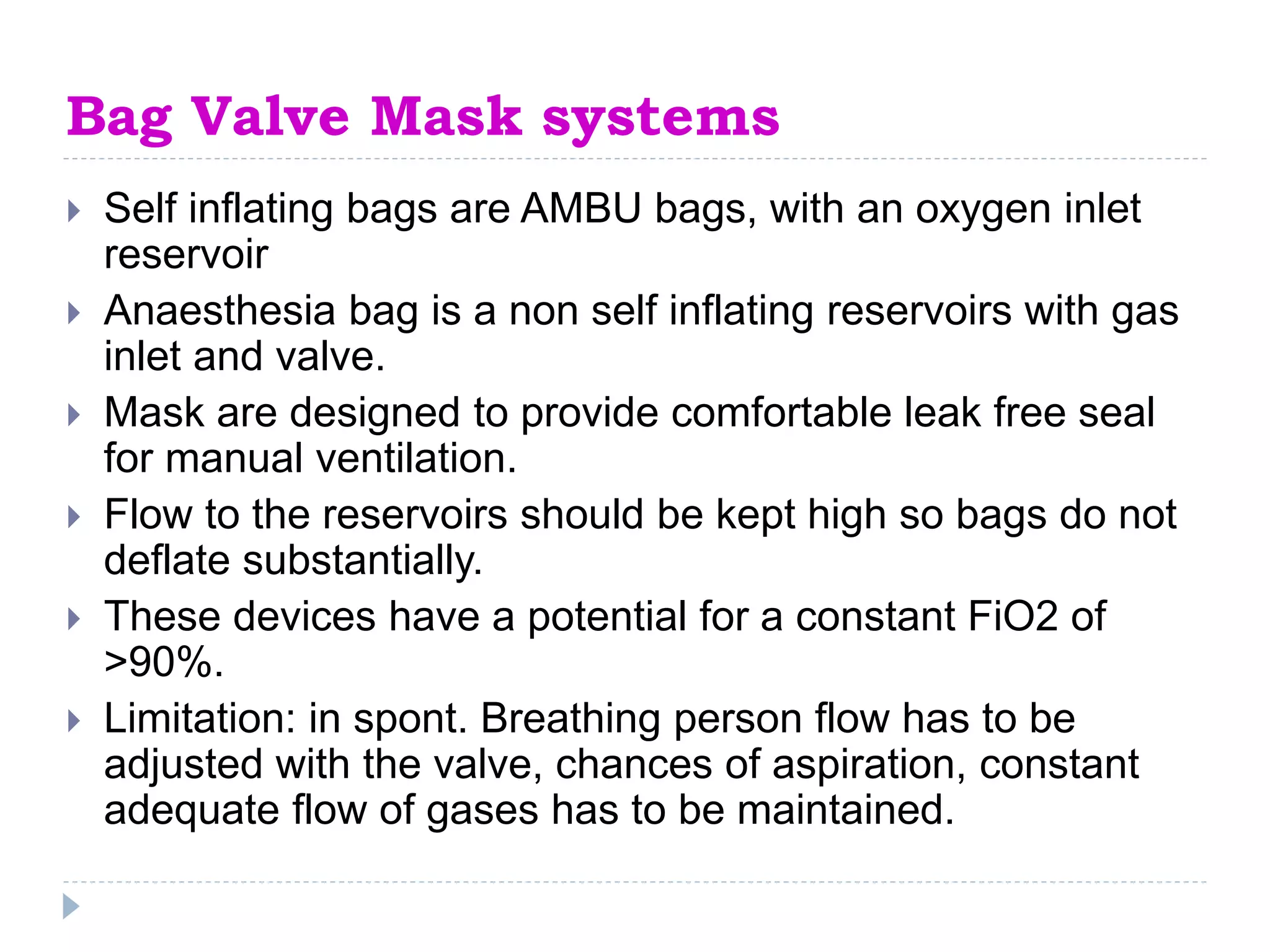 Oxygen delivery devices | PPTX