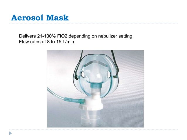 Oxygen delivery devices | PPTX | Ear, Nose and Throat Conditions ...